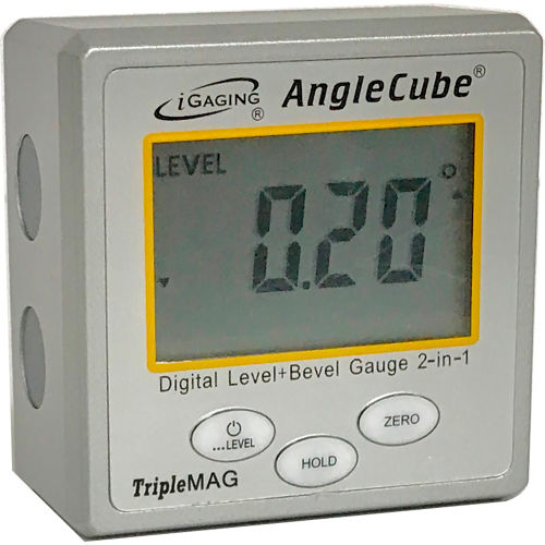 iGAGING Digital Magnetic Angle Cube Gage Gauge w/ Large LCD Display