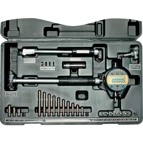 iGAGING Extented Bore Gauge Set w/ Digital Dial