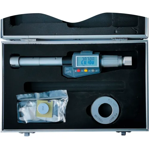 iGAGING Tri-Point Internal Bore Gauge, IP54, 0.8-1"/0.001mm/0.00005 ...
