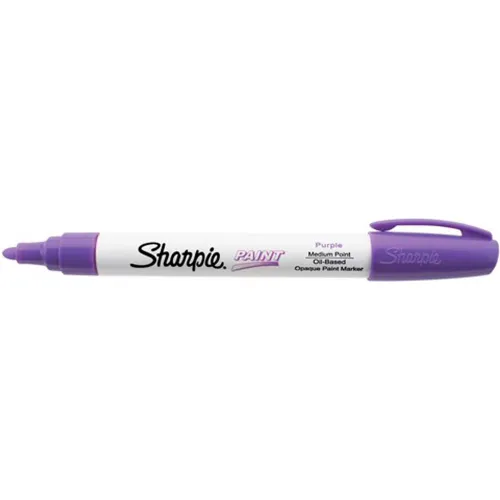 Sharpie Paint Marker Oil Based Medium Purple Ink Pkg Qty 12