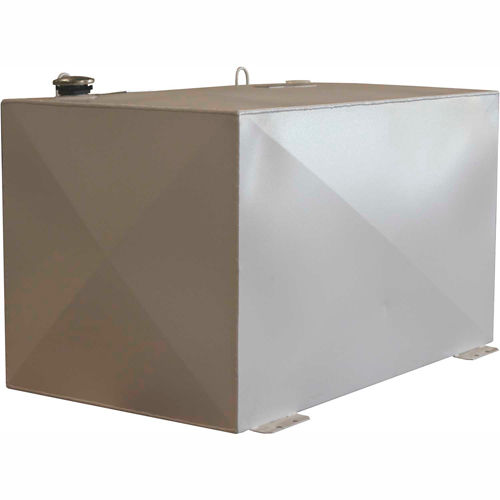 Better Built Heavy Duty Steel Storage Tank, 150 Gal. Rectangle White ...