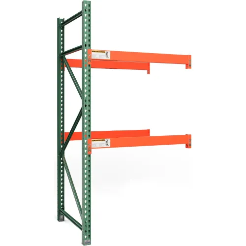 Global Industrial™ Bolted Teardrop Pallet Rack Add-On, 48"W x 24"D x 96 ...