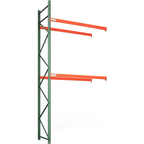 Global Industrial™ Bolted Teardrop Pallet Rack Add-On 144"W x 42"D x ...
