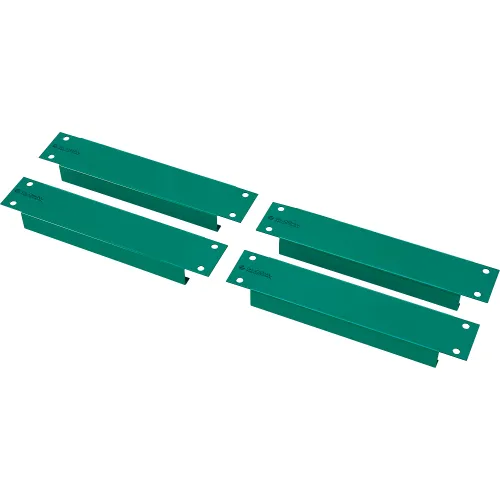 Global Industrial™ 12" Row Spacer with Hardware, Pack of 4