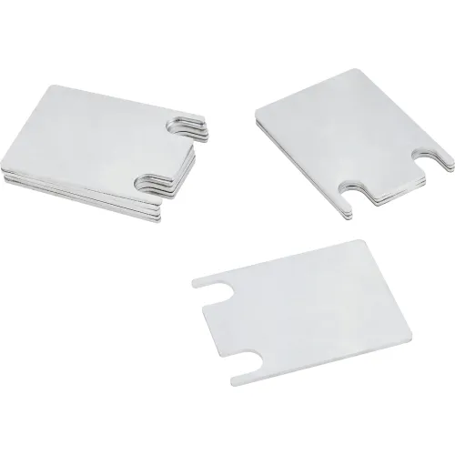 Global Industrial™ Pallet Rack Shims, 4-1/4" x 3-1/4", 10/Pack