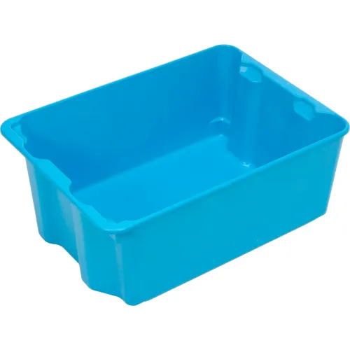 Molded Fiberglass Nest and Stack Tote 780608 - 25-1/4" x 18" x10", Pkg ...