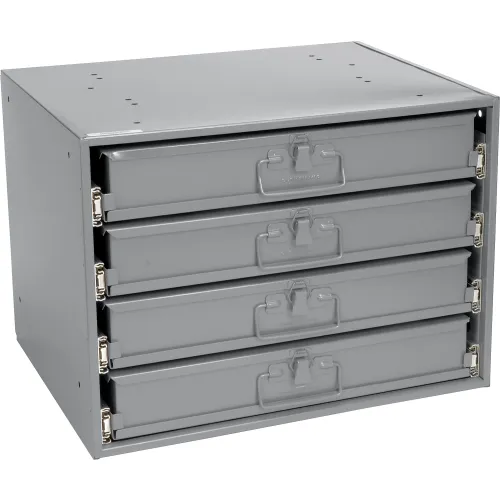 Durham Steel Compartment Box Rack Heavy Duty Bearing 20 x 15-3/4 x 15 ...
