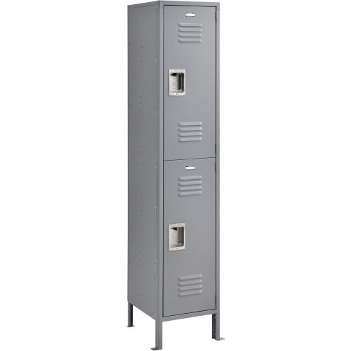 Global Industrial™ Infinity® 2-Tier 2 Door Locker, 18"W x 18"D x 36"H ...