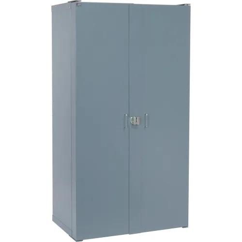 Global Industrial™ Security Work & Storage Cabinet W/ Peboards, 64bins ...