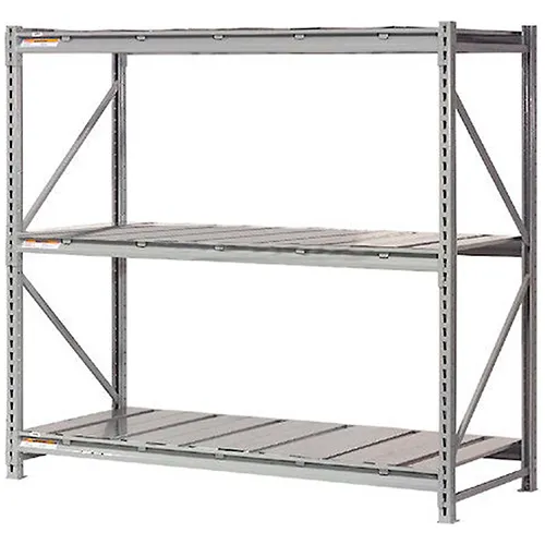 Global Industrial™ 3 Level, Extra HD Bulk Storage Rack, Steel Deck ...