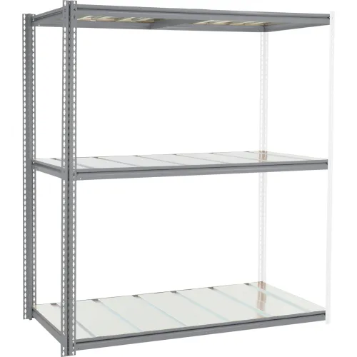 Global Industrial 3 Shelf, Extra Heavy Duty Boltless Shelving Z Beam ...