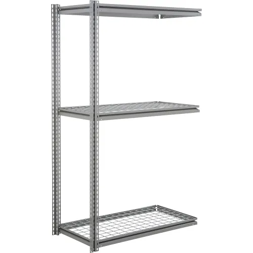 Global Industrial 3 Shelf Heavy Duty Boltless Shelving Z Beam Add On