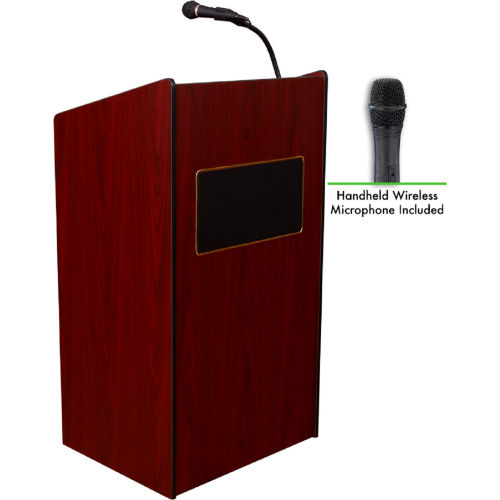 Oklahoma Sound Aristocrat Sound Podium / Lectern with Handheld Wireless ...