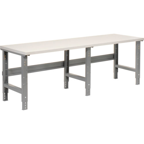 Global Industrial™ 96x30 Adjustable Height Workbench C-Channel Leg ...