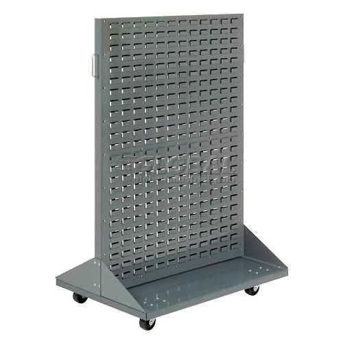 Global Industrial™ Mobile Double-Sided Rack without Bins 36" x 54"