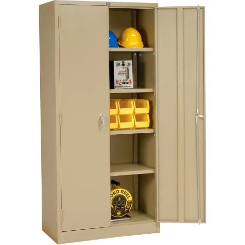 Global Industrial™ Storage Cabinet, Turn Handle, 36"W x 18"D x 78"H ...