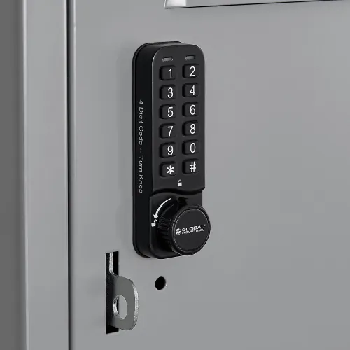 Global Industrial™ Electronic Vertical Keypad Lock