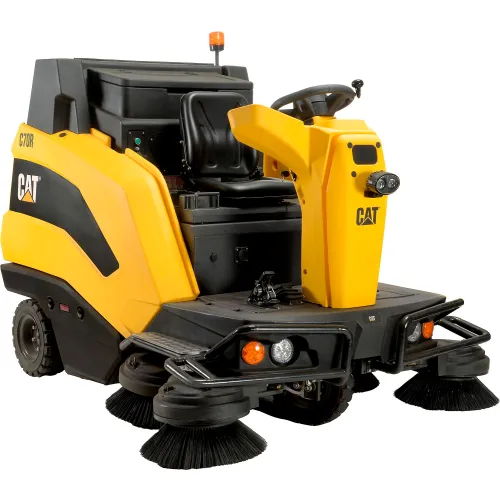 Cat® C70R Ride-On Sweeper, 70" Cleaning Path