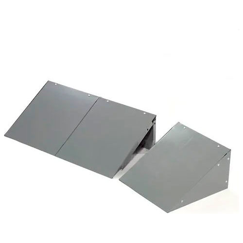 Global Industrial™ Locker Slope Top Kit, 12"x15", Gray