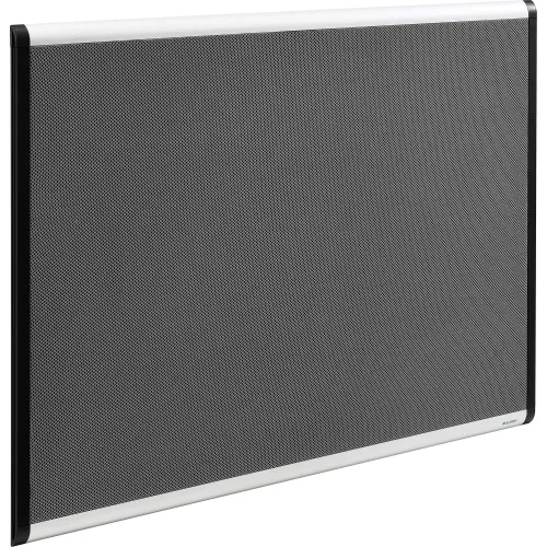 Global Industrial™ Fabric Mesh Bulletin Board, 72"W x 48"H, Gray