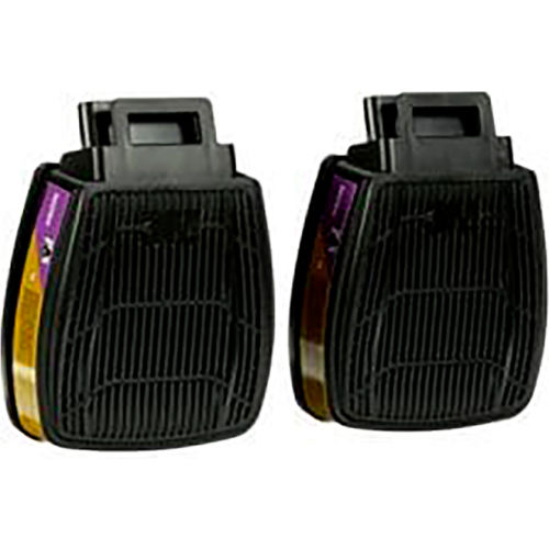 3M™ Secure Click Multi-Gas/Vapor Cartridge/Filter P100 D80926, 2PK