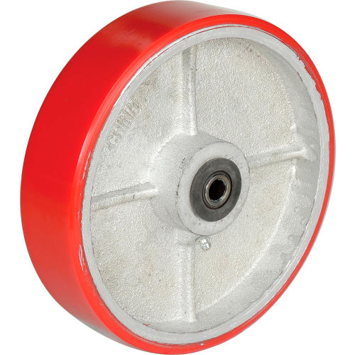Global Industrial™ 8" x 2" Polyurethane Wheel - Axle Size 1/2"