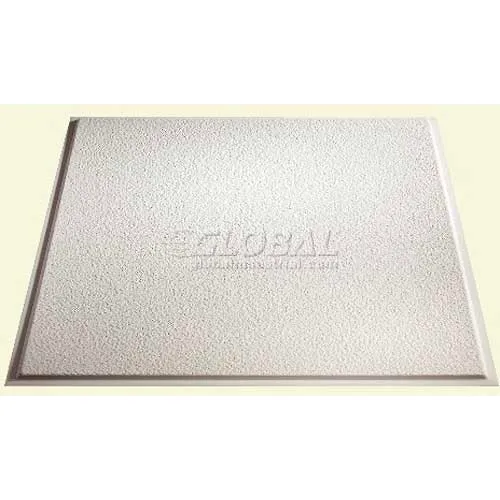 Genesis Stucco Revealed Edge PVC Ceiling Tile 770-00, 2'L X 2'W, White ...