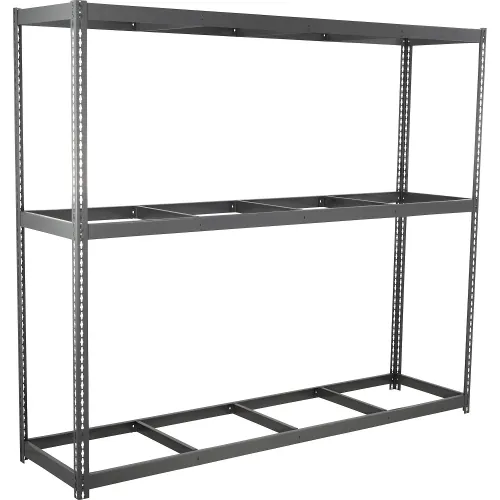 Global Industrial 3 Shelf, Standard Duty Boltless Shelving, Starter, 96 ...