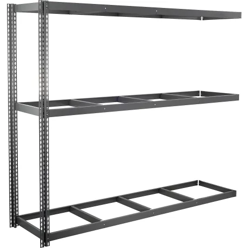 Global Industrial 3 Shelf, Standard Duty Boltless Shelving, Add On, 96 ...