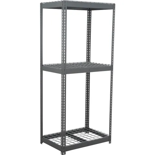 Global Industrial 3 Shelf Heavy Duty Boltless Shelving Starter 36