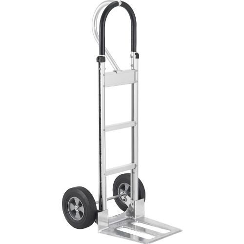 Global Industrial™ Long Nose Aluminum Hand Truck, Loop Handle, Mold-On ...