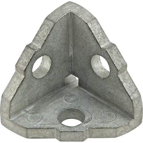 80/20® 15 Series 3-Way Connection Angle, Die Cast, 8 Slot