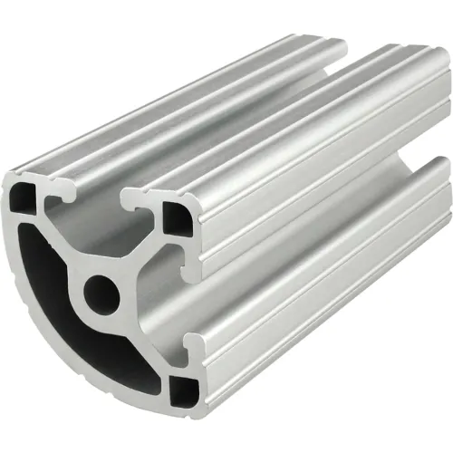 80/20 15 Series 1-1/2" x 1-1/2" Round Bi & Quarter T-Slotted Extrusion ...