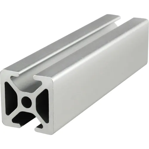 80/20® 25 Series 1" x 1" Opposite Bi T-Slotted Extrusion Profile, 118-1 ...