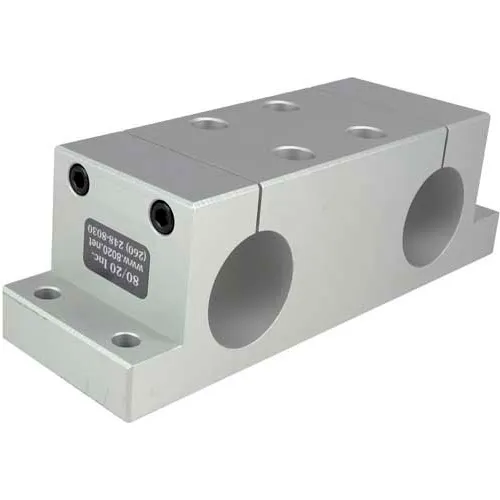 80/20 5900 Double Shaft Mounting Block, 1.5"