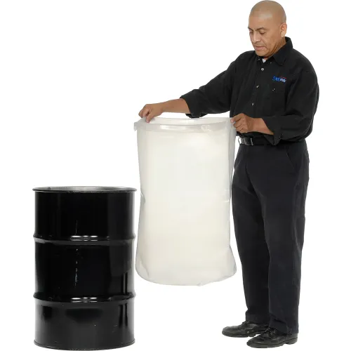 Global Industrial™ Rigid Drum Insert, Smooth, 30 Gallon, 15 Mil - Pkg ...
