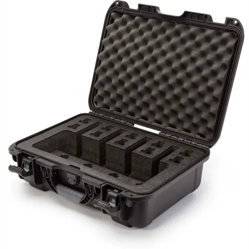 Nanuk 925 Series Pistol Case w/Foam Insert 925-4UP7 4 Pistol Cap 18-11/ ...