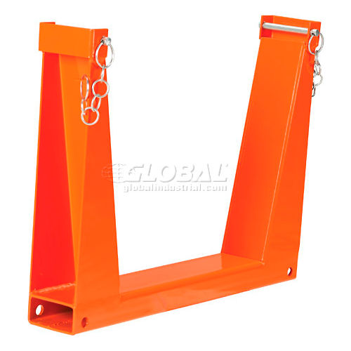 Global Industrial™ Safety U-Rack 25"W x 4"D x 20"H 10,000 lb. Capacity