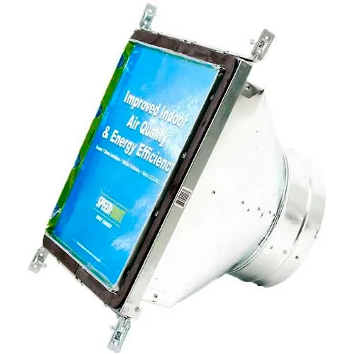 Speedi-Boot Square To Round Adaptor Register Vent Boot Adj. Hangers SBS ...