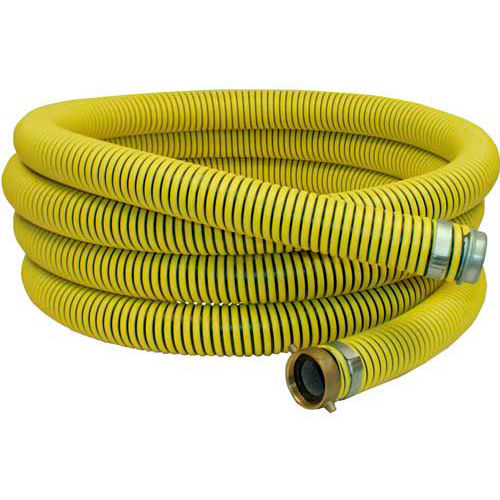 2" x 20' Fertilizer Solution Suction / Discharge Hose Assembly w/ M x F ...