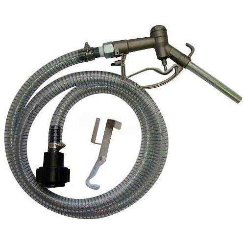 55 Gal. IBC Hose Kit for 2" Bung, Aluminum Nozzle