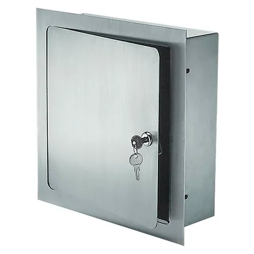 Recessed Valve Box Stainless - 8 x 8 x 4
