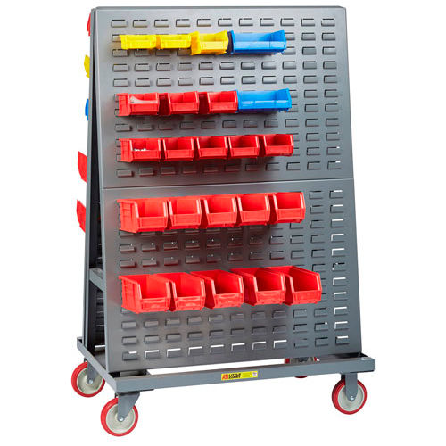 Little Giant® Mobile A-Frame - Lean Tool Cart, Louvered Panels, 24"D x 36"W