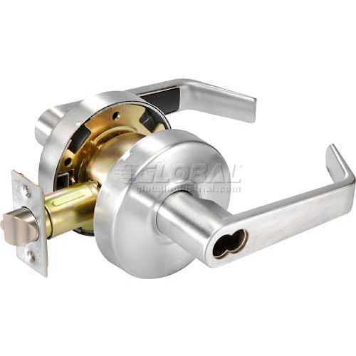 Yale® Cylindrical Lockset Entrance, Grade 2, AU Handle, SFIC Core, Less ...