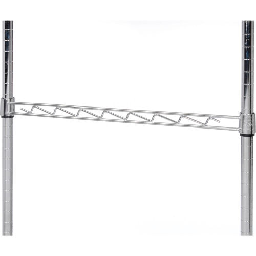 Nexel® AHR24C Chrome Hanging Rail 24"