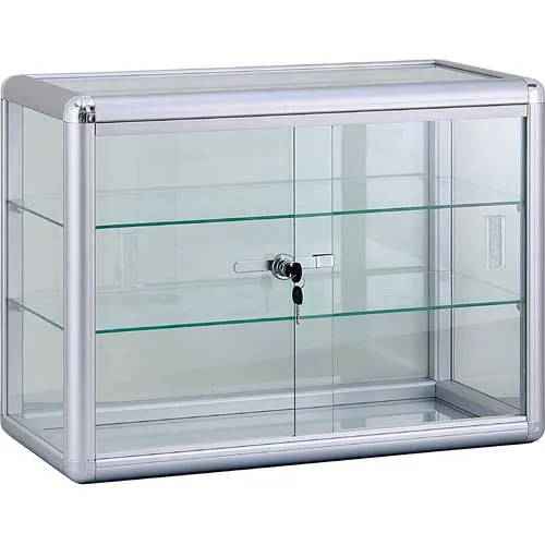 Countertop Glass Showcase 24 L x 12 D x 18