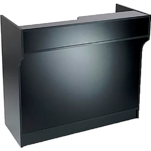 Top Register Stand W/Adj. Rear Storage 48"W x 22"D x 42"H Black