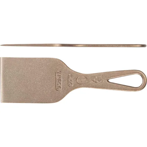AMPCO® S-40 Non-Sparking Spray Booth Scraper, 3" Blade - Pkg Qty 3
