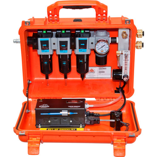 Air Systems International 30 CFM Breather Box®, 2 Outlets, Schrader ...