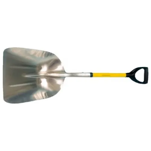 AMPCO® S-80FG 40" OAL Non-Sparking Shovel Scoop W/ Fiberglass Handle ...